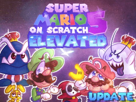 Super Mario on Scratch 5 Elevated
