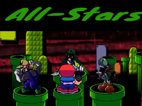 13+ FNF - All Stars - Mario Madness V2