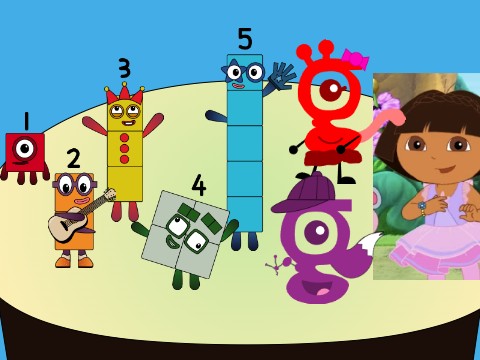 Numberblocks Band (Ballerina S6 Dora arises!)