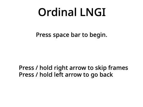 Transfinite Ordinals LNGI Extended