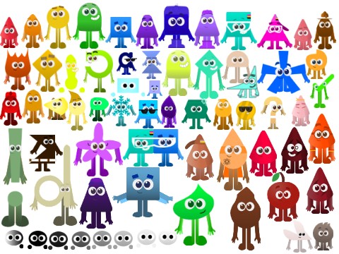 Too many colorblocks band