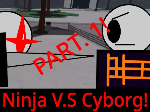 Ninja V.S Cyborg! PT. 1 (TSB Animation) #all #art #animations #games # ...