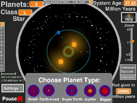 Solar System Builder Binary Version