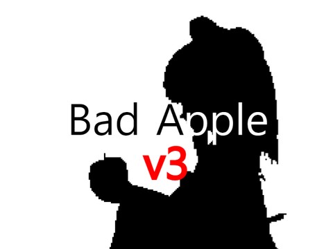Bad Apple on Scratch v3