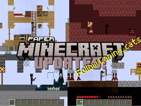 Paper Minecraft Wild Update(Scratch ver)