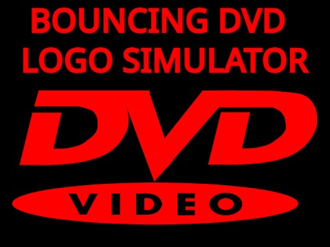 Bouncing DVD Logo Simulator