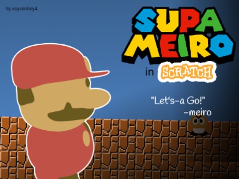 supa meiro in scratch (ANIMATION)