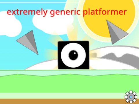 extremely generic platformer ft: T H E C U B E