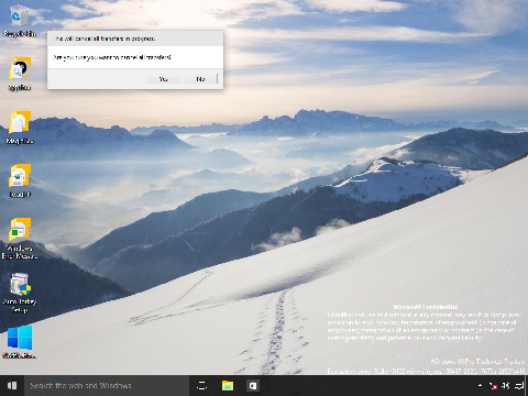 Windows 10 Build 10102 Crazy Error Maker