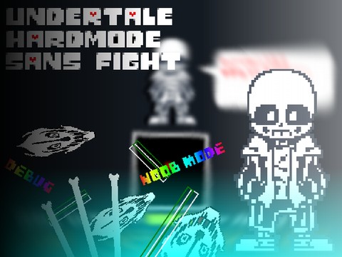 Undertale HardMode Sans Fight All Phase! (my take)