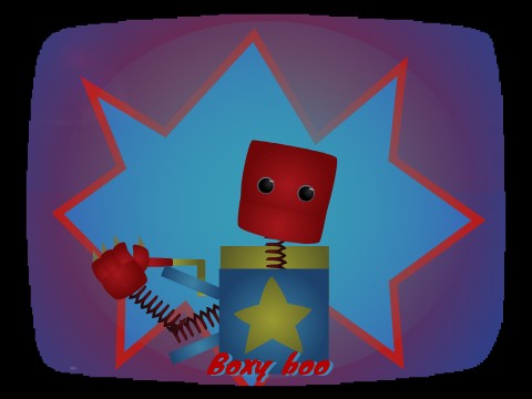Boxy boo vector