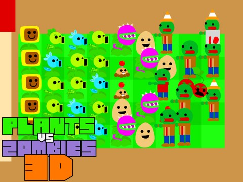Plants vs Zombies 3D