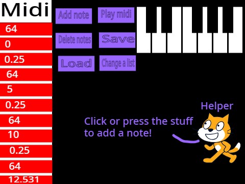 Midi piano maker Beta Version 1.2