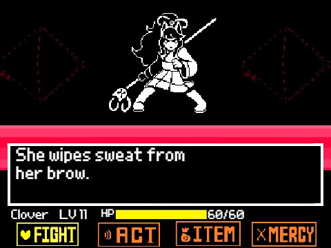 Undertale yellow, Ceroba fight Genocide