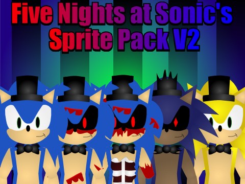 Five Nights at Sonic's Sprite Pack V2