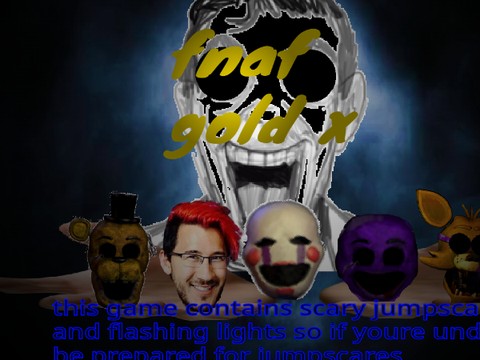 fnaf gold X