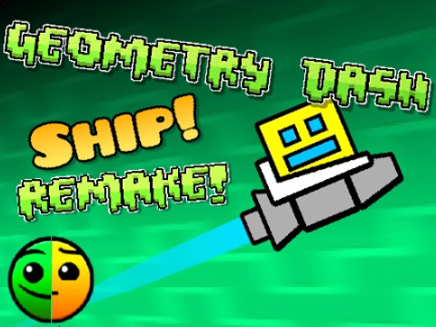 GD Geometry Dash ship