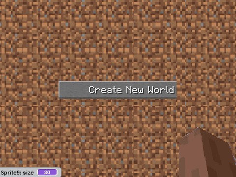 Experimental 3-D Minecraft Draft For Poseidoncraft64