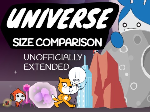 UNIVERSE Size Comparison EXTENDED (unofficial)