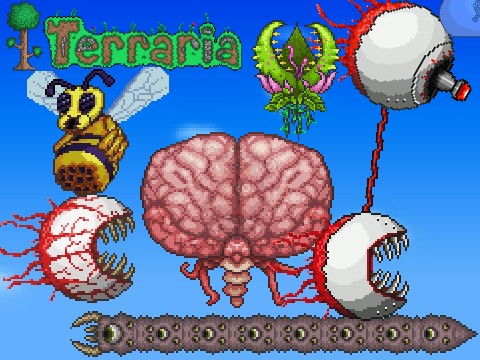 Terraria Bosses!