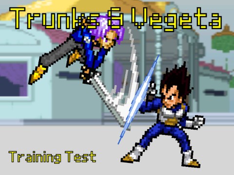 Trunks & Vegeta Training Test.