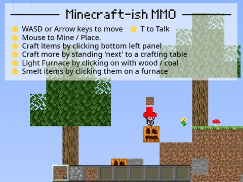 Minecraft-ish MMO v1.0 with hats remix
