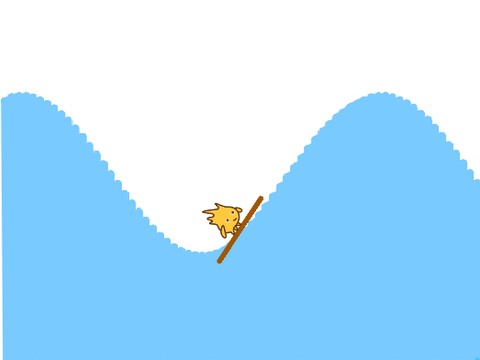 Gobo surf'n on the ocean