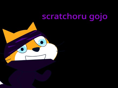 scratch cat gojo