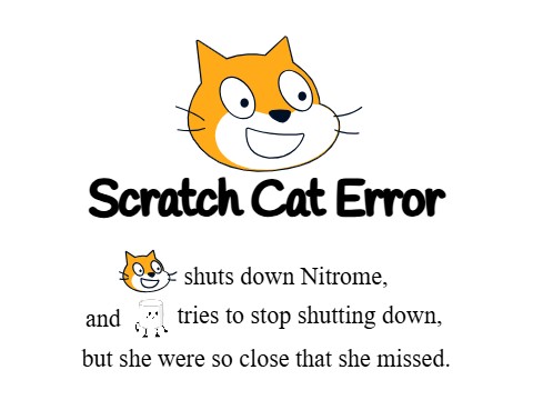 Scratch Cat Error