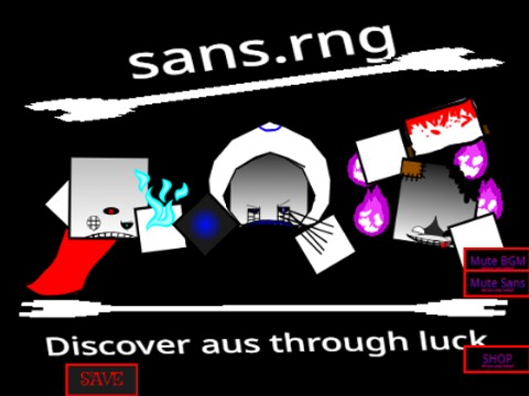 sans.rng (4x luck & seperate sans spawn) (THIS ISN'T MINE ITS JUST A REMIX)