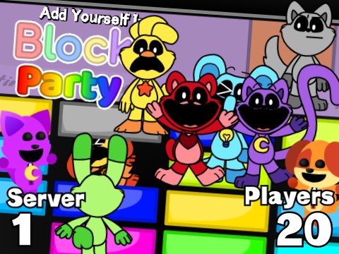 AY in Block Party! [ Smiling Critters Takeover ]