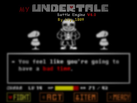 My Undertale Battle Engine v6.0