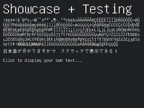 unicode text renderer || 34870 character text engine