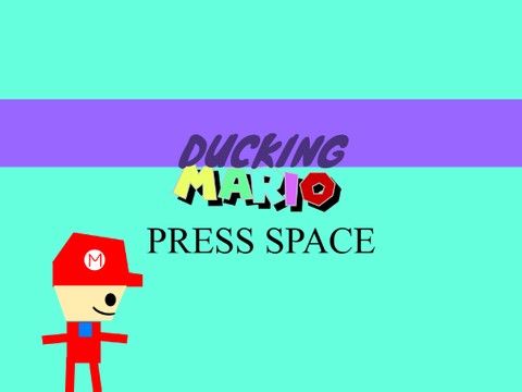 Ducking mario
