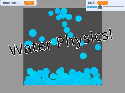 Water Physics test