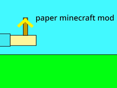 Paper Minecraft mod