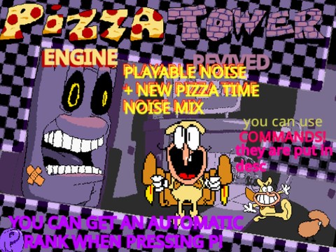 PIZZA TOWER NOISE ENGINE PLAYABLE NOISE