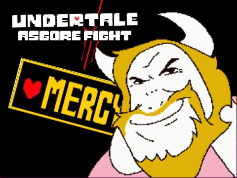 Undertale Asgore Fight