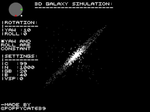 3D GALAXY SIMULATOR