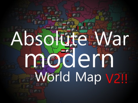 modern WORLD MAP V2!!