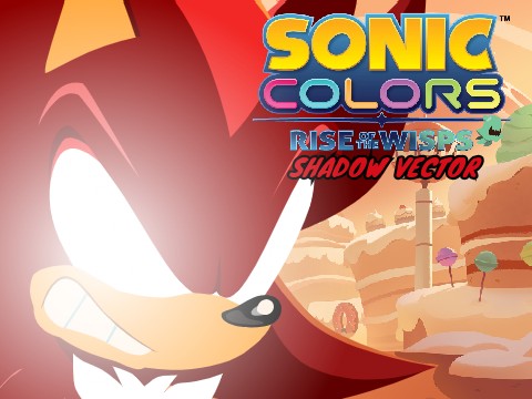 sonic colors rise of the wisps shadow vector