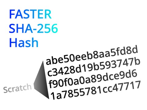 FASTER SHA-256 Hash