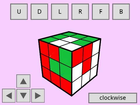3D Rubik's cube Test v1.2.0