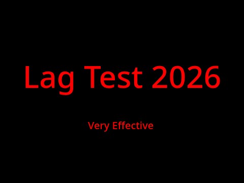 Lag Test 2025