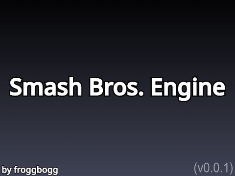 Smash Bros. Engine v0.0.1