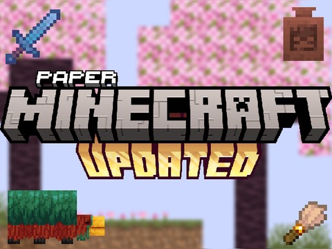 Paper Minecraft Updated!