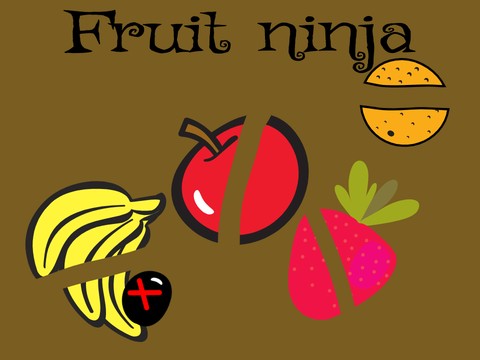 (for coding club )Fruit ninja