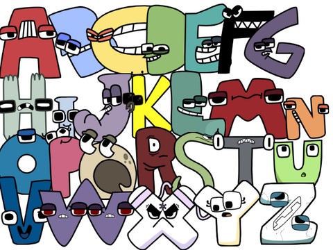 Alphabet Lore vectors - original version