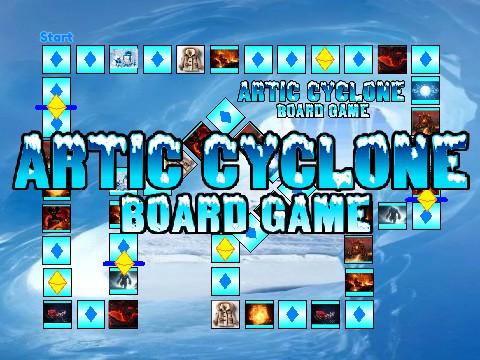 Artic cyclone board game